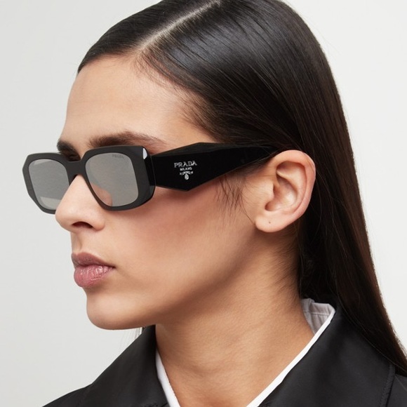 Prada | Accessories | New Prada Symbole Pr7ws 1ab2b Sunglasses Prada Spr 17w Eyewear Pr 17ws ...